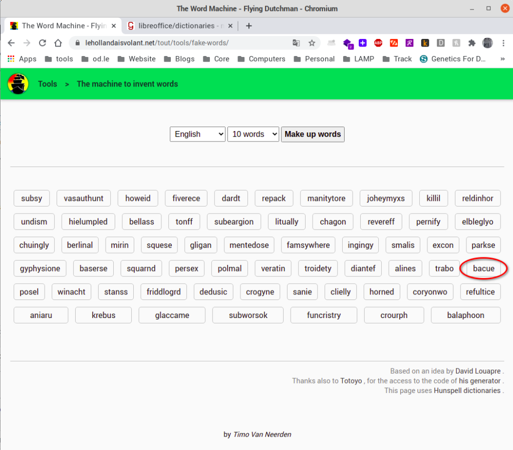 The Word Machine – …in some weird postmodern way…